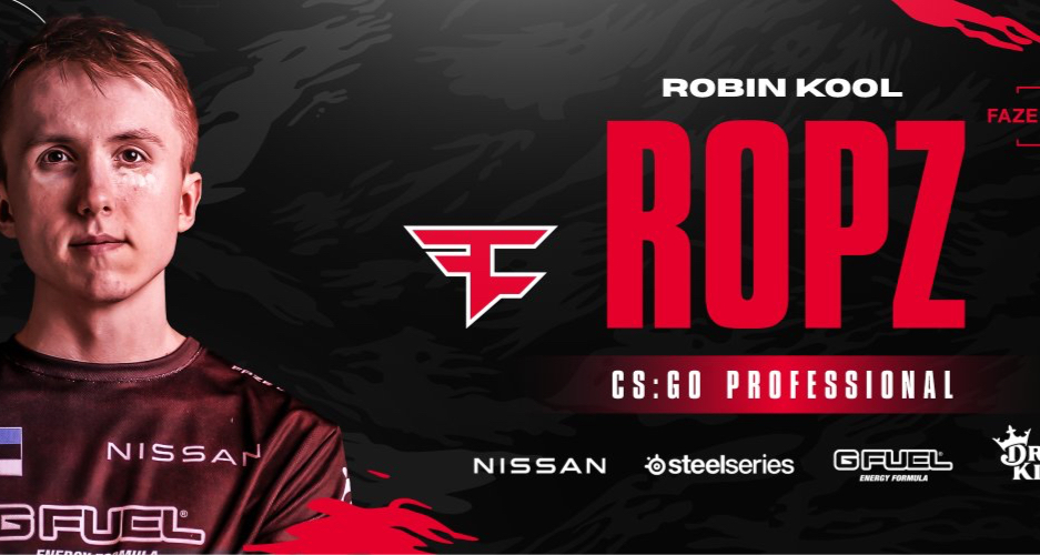 梦想成真！Faze官宣2022年新成员ropz