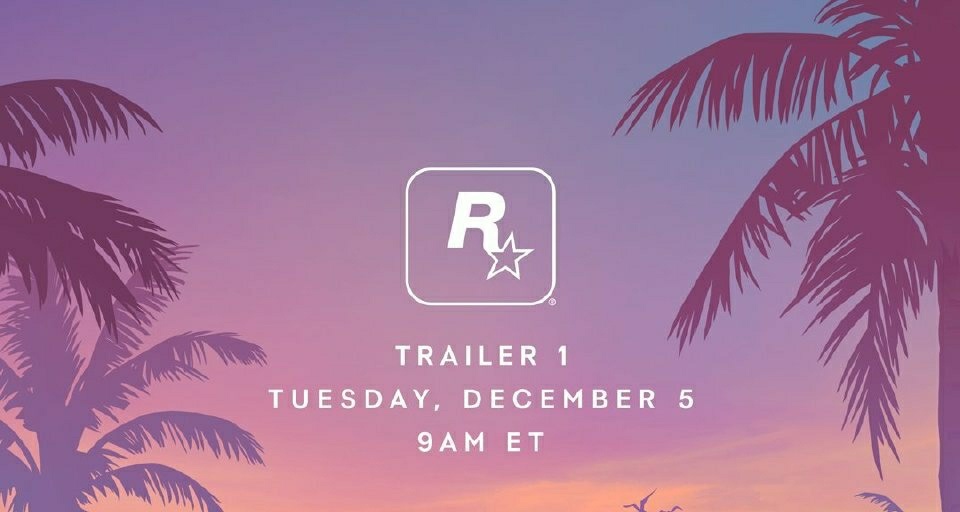 R星宣布《GTA6》12月5日晚上10点发布预告片_电玩帮